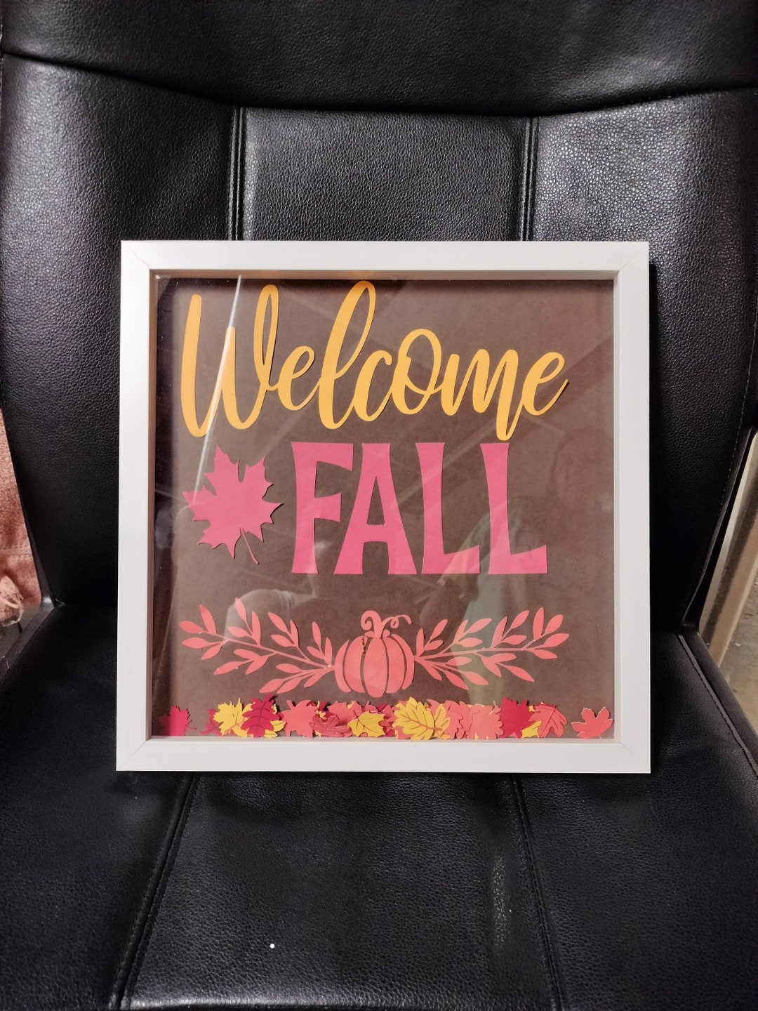 Fall Shadow Box - Etsy