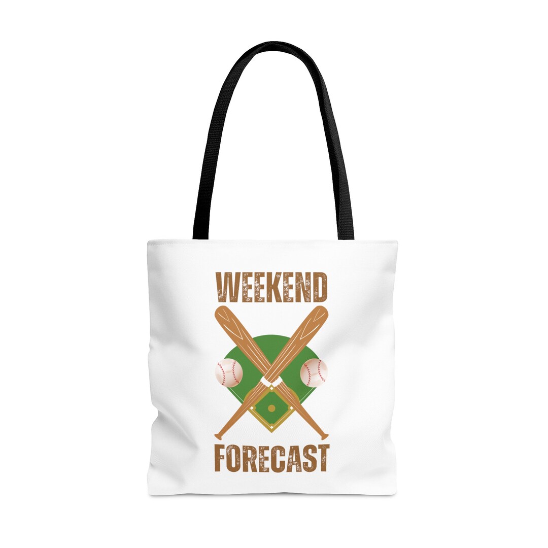 Baseball and Softball Weekend Forecast Tote Bag - Etsy