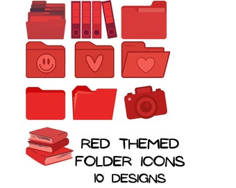 Blue Themed Variety - Desktop Folder Icons! - Etsy