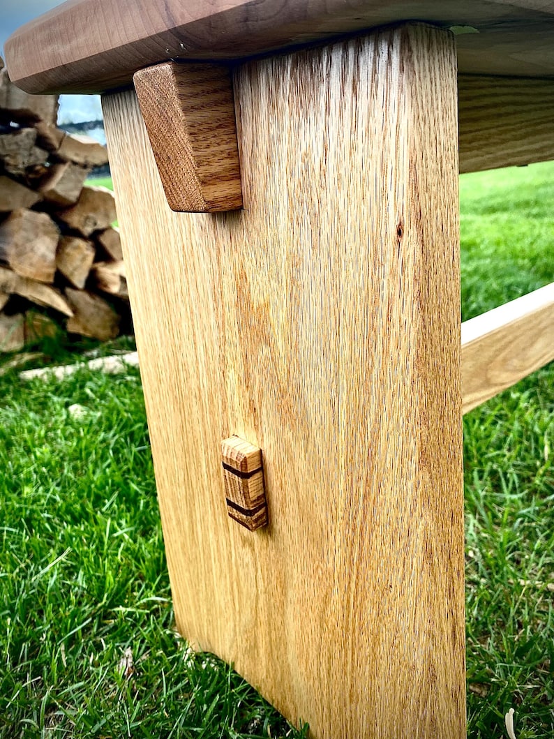 Mission/ Japanese Style Bench. - Etsy