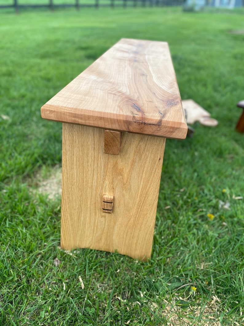 Mission/ Japanese Style Bench. - Etsy