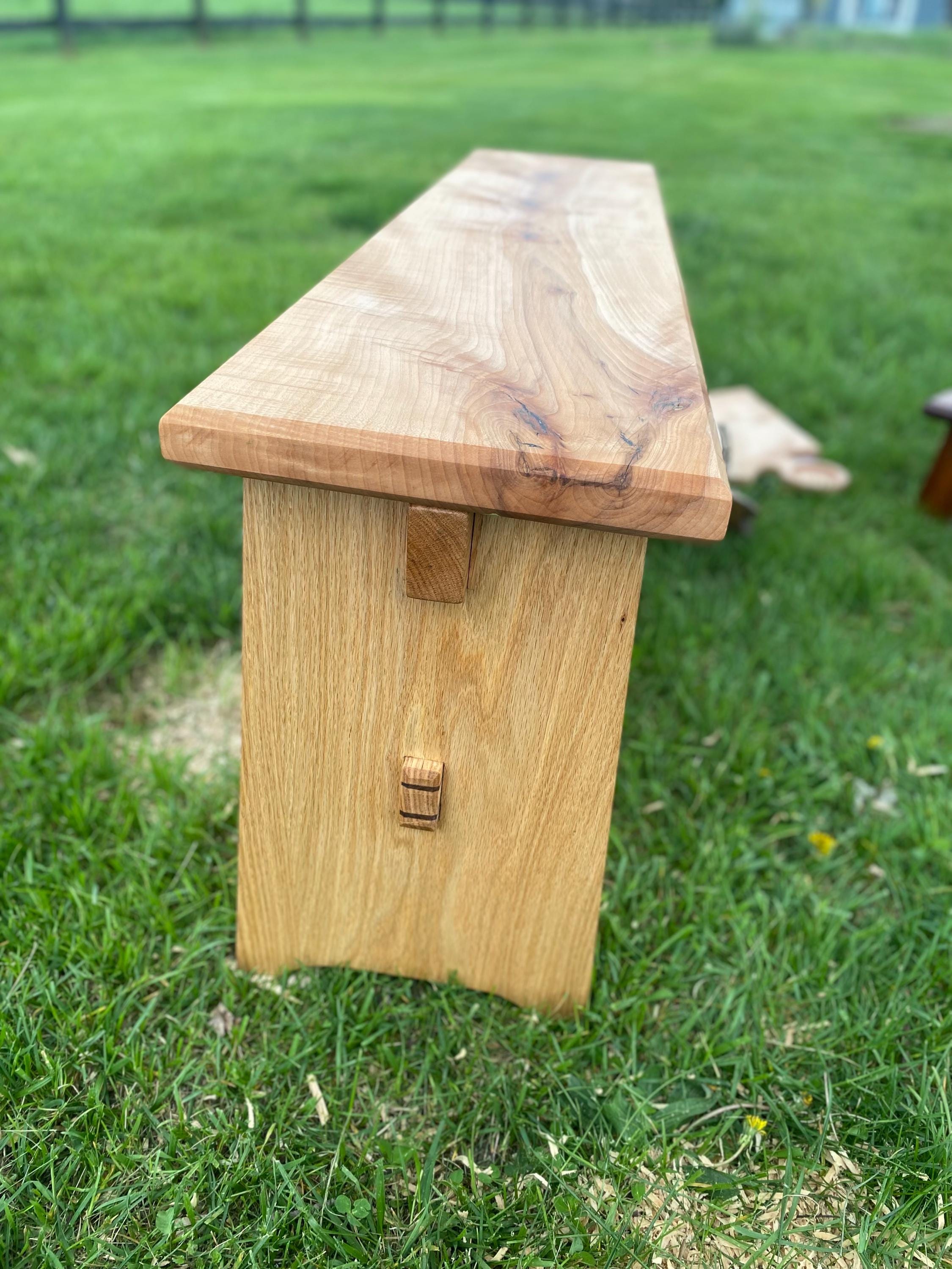 Mission/ Japanese Style Bench. - Etsy