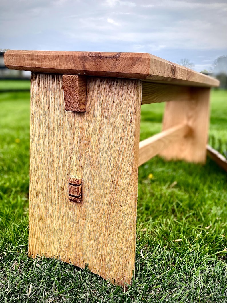 Mission/ Japanese Style Bench. - Etsy