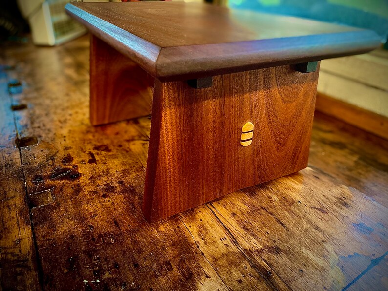 Mahogany Step Stool - Etsy