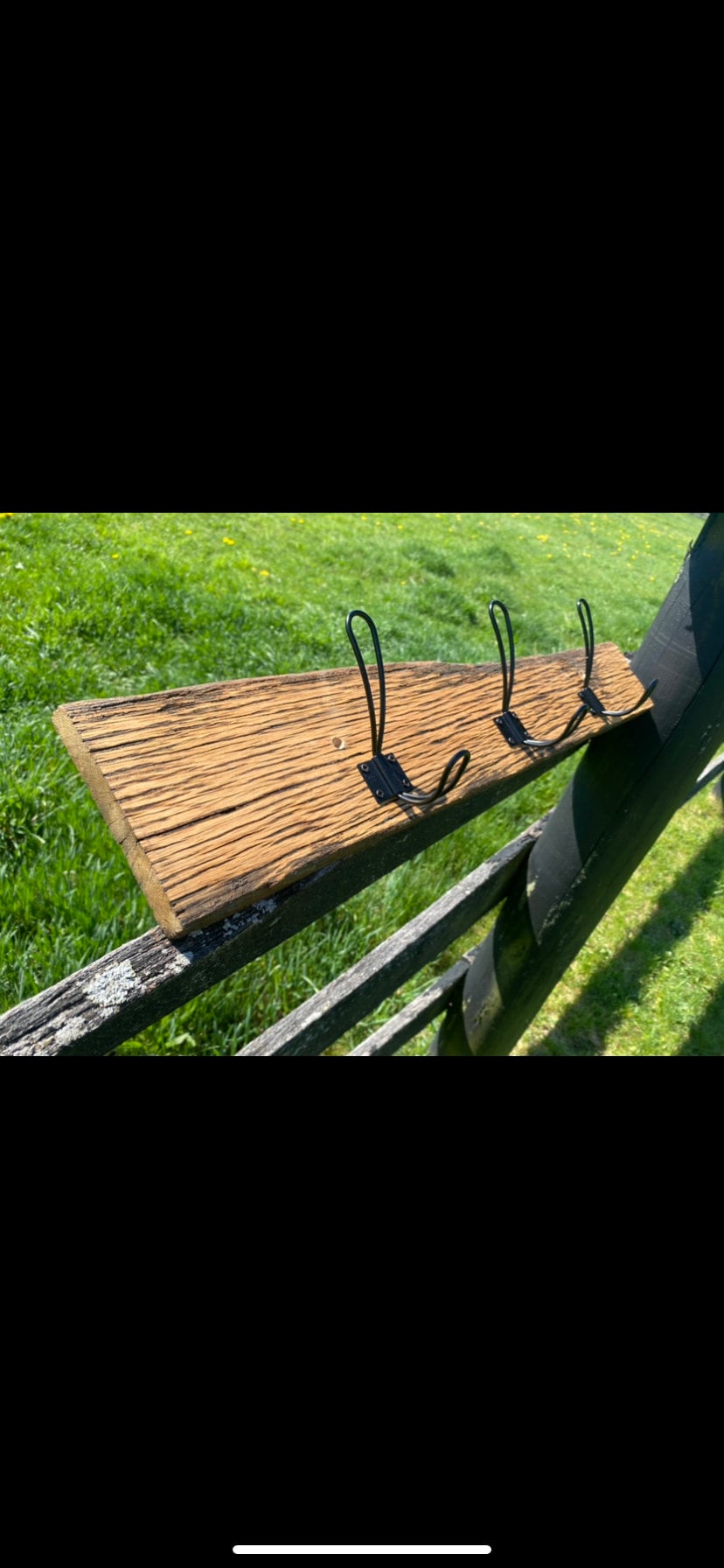 Reclaimed Barn Wood Coat Rack - Etsy