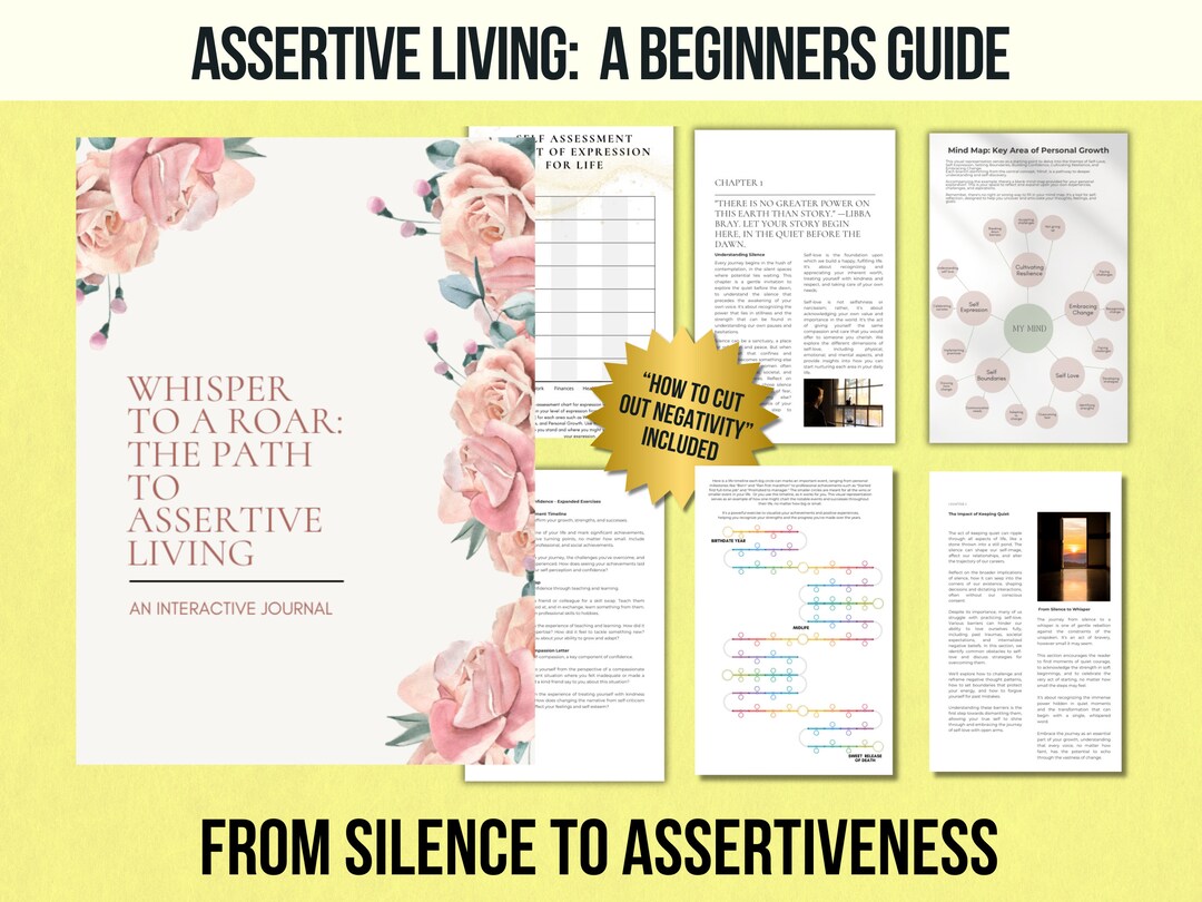 Personal Growth Guide, Self Help, How to Be Assertive, Mental Health ...