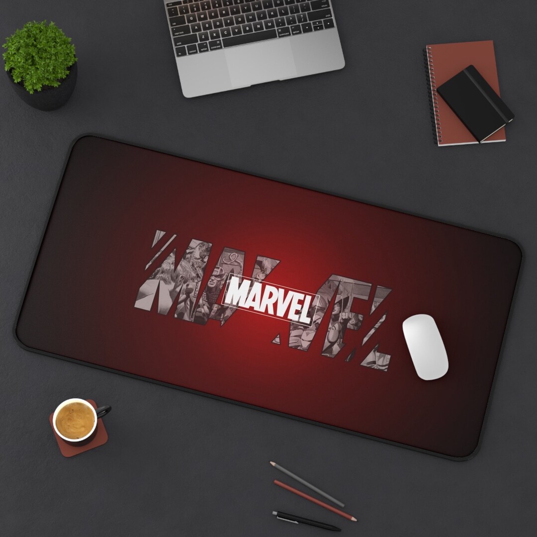 Marvel Gaming Desk Mat, Marvel Office Mousepad, Large Gaming Mousepad ...