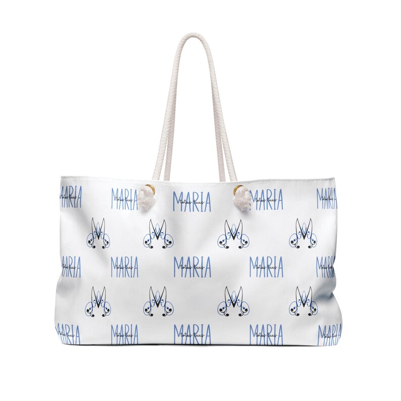 Totus Tuus Maria Weekender Bag: Catholic Marian Devotion - Etsy