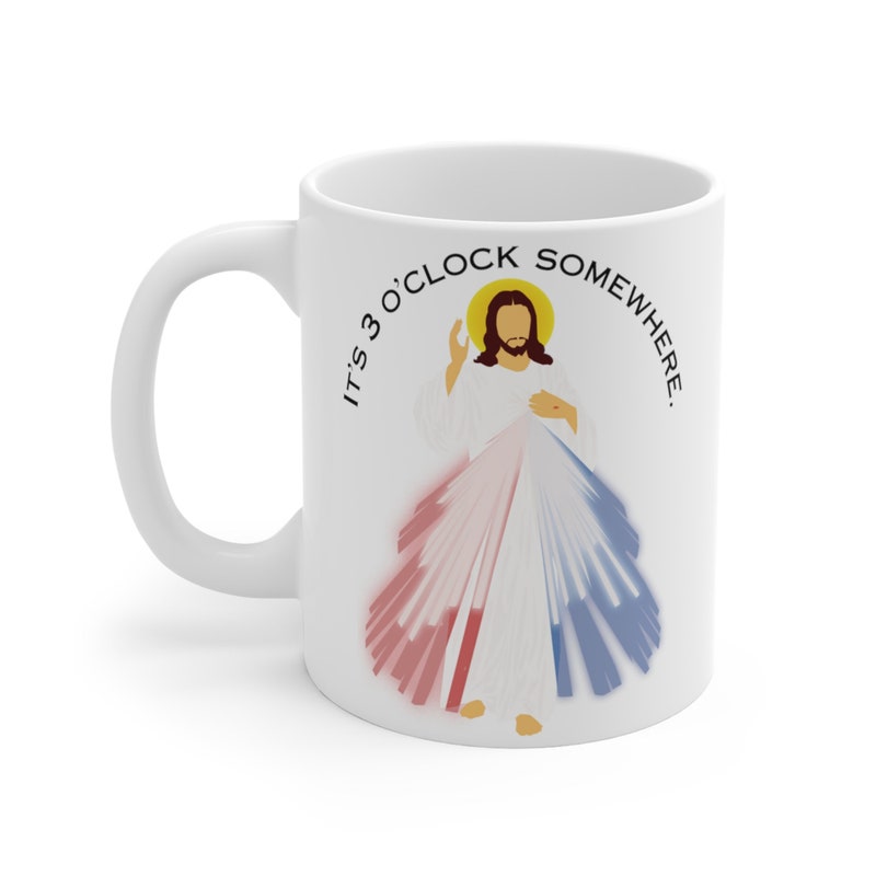 Catholic Mug Divine Mercy - Etsy