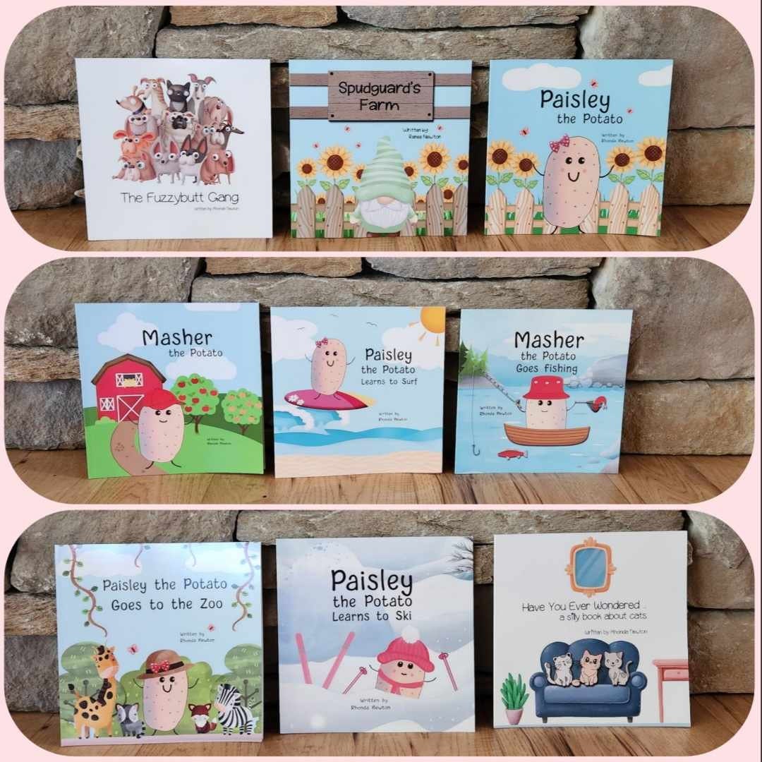 Paisley the Potato Learns to Surf Children's Book Softbound Colorful ...