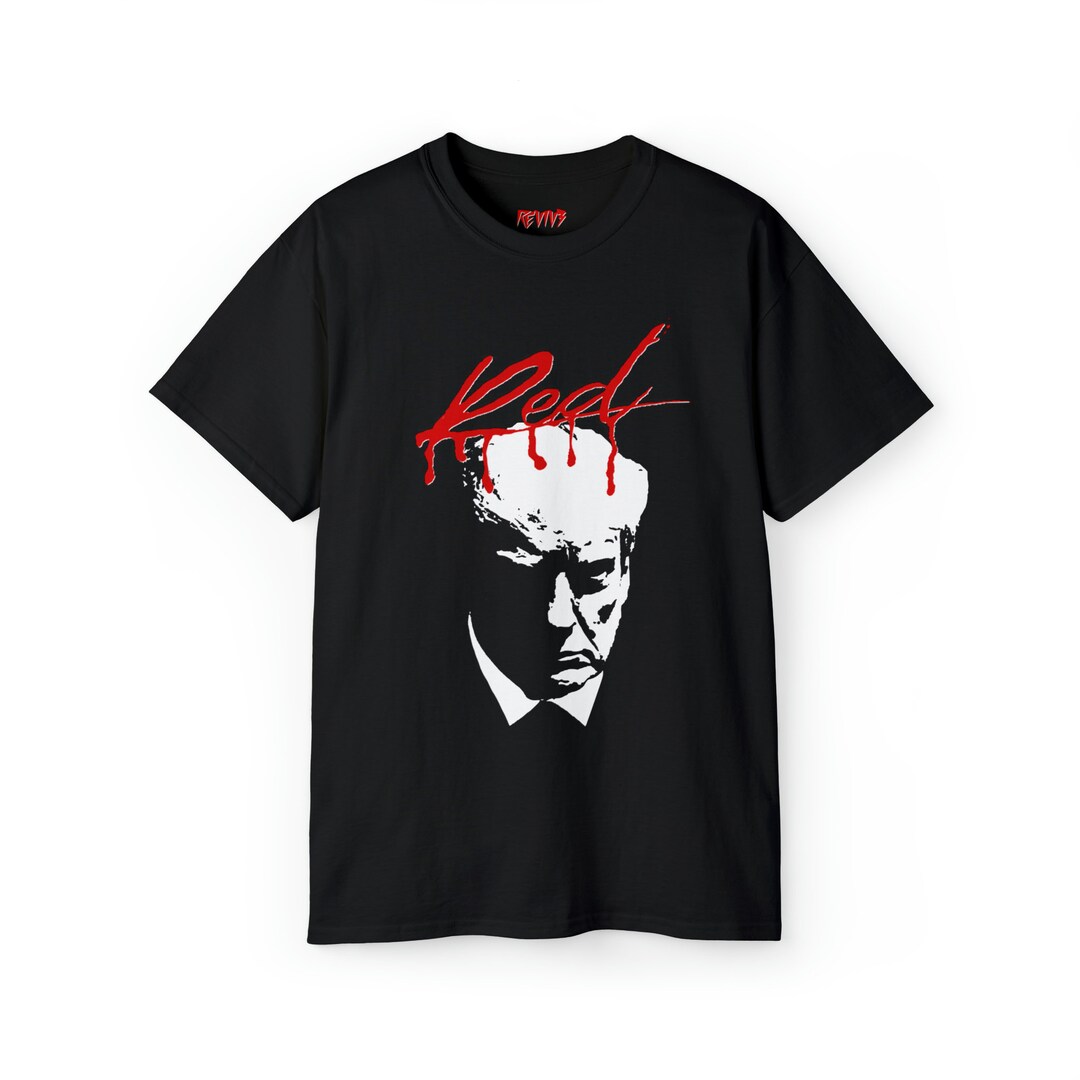 Donald Trump Mugshot Whole Lotta Red Playboi Carti Tee Shirt - Etsy