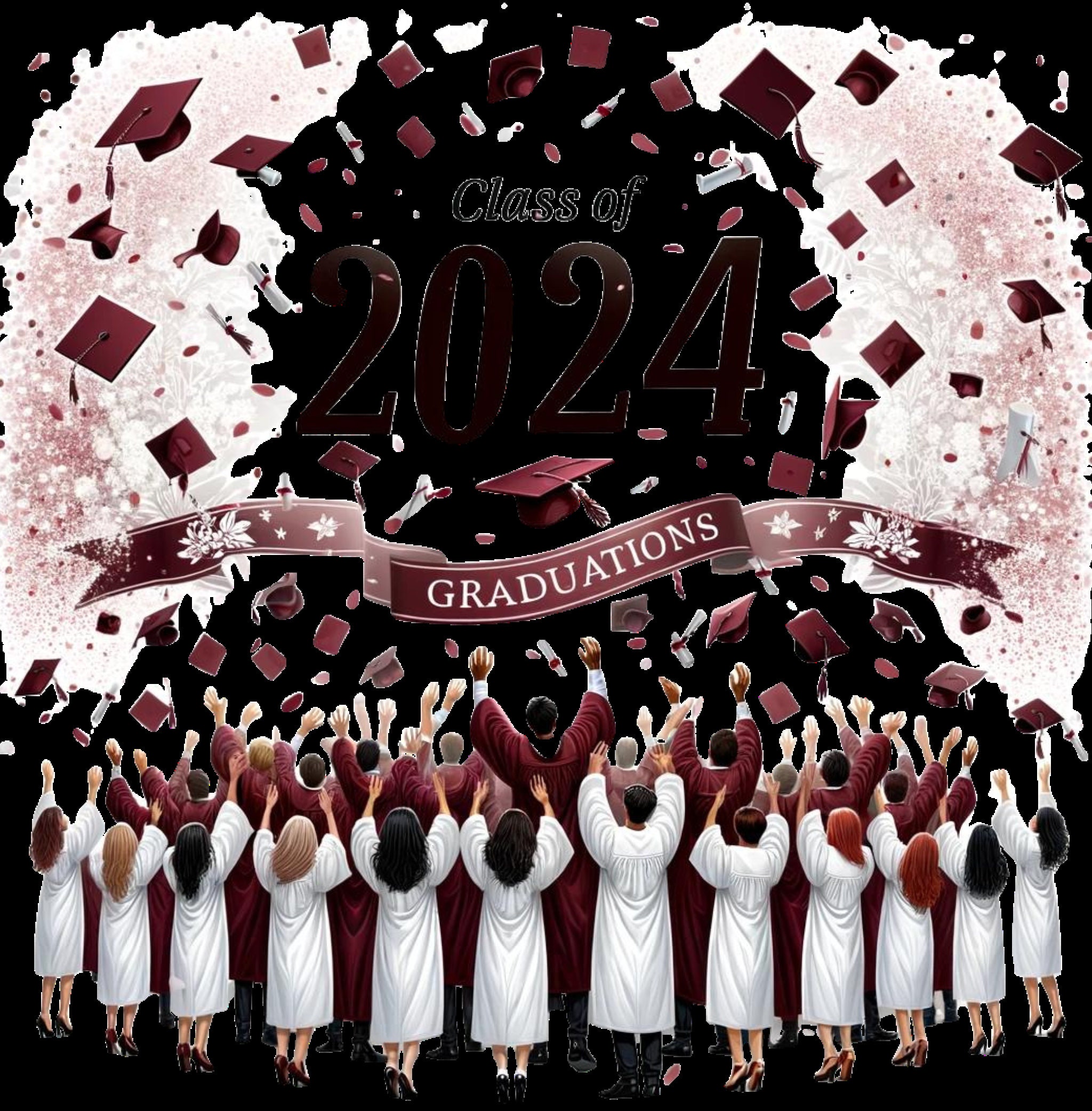 26 Graduation Day Design Sample Images Class of 2024 for Tshirt ...