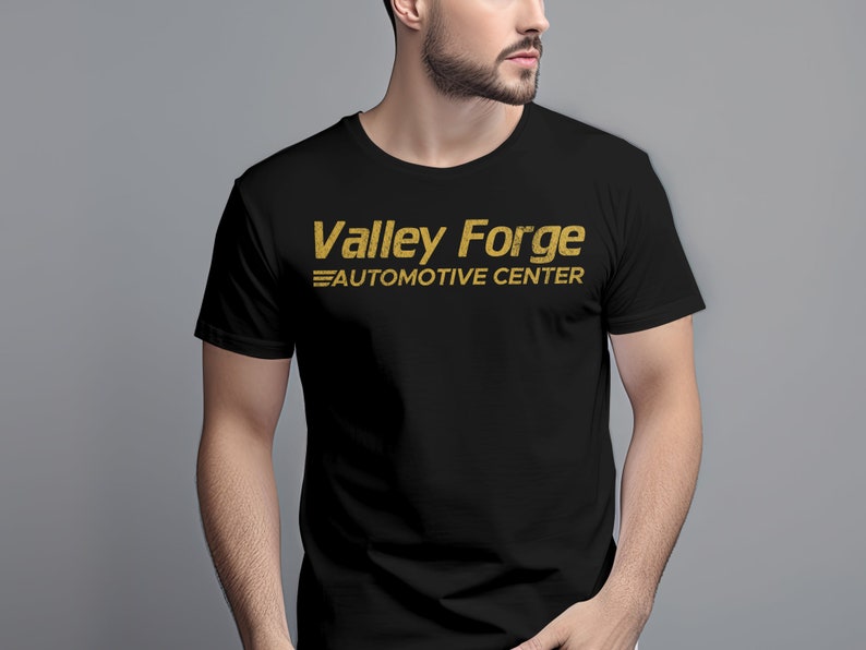 Vintage Valley Forge Automotive Center T-shirt, Retro Auto Mechanic ...