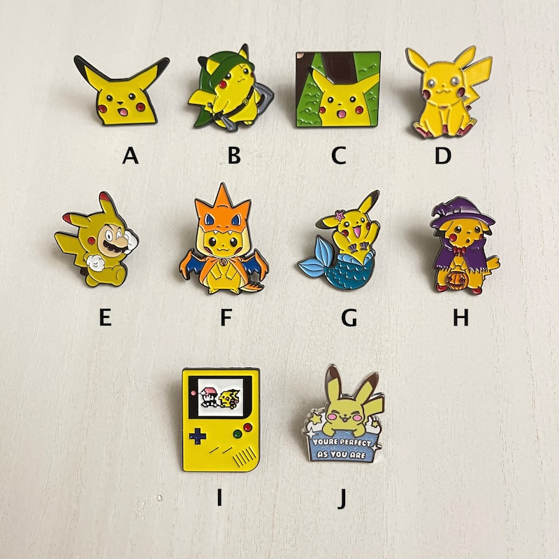 Pikachu Pin - Etsy