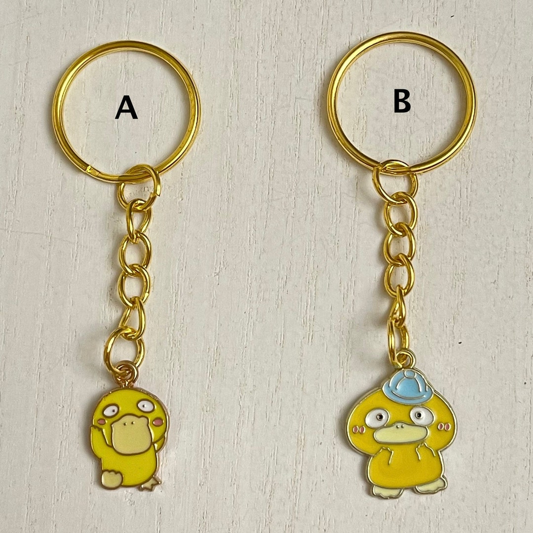 Pokemon Keychains: Psyduck - Etsy