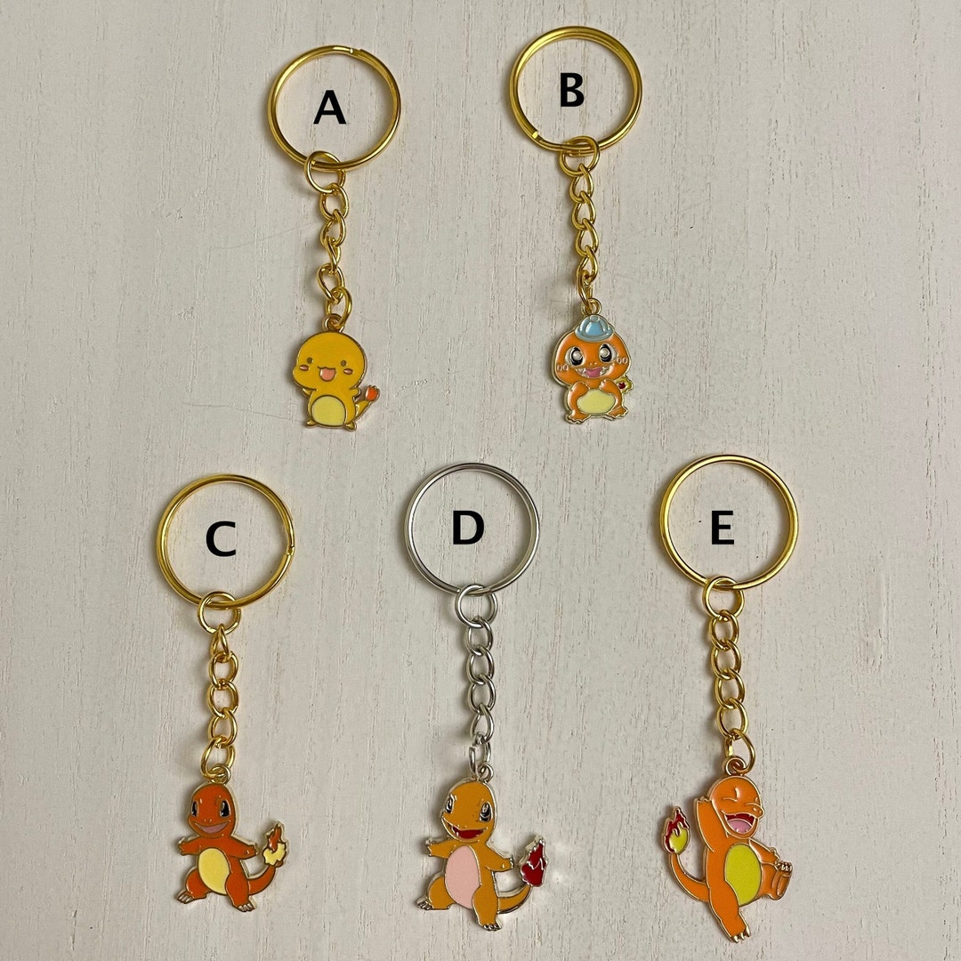 Pokemon Keychains: Charmander - Etsy