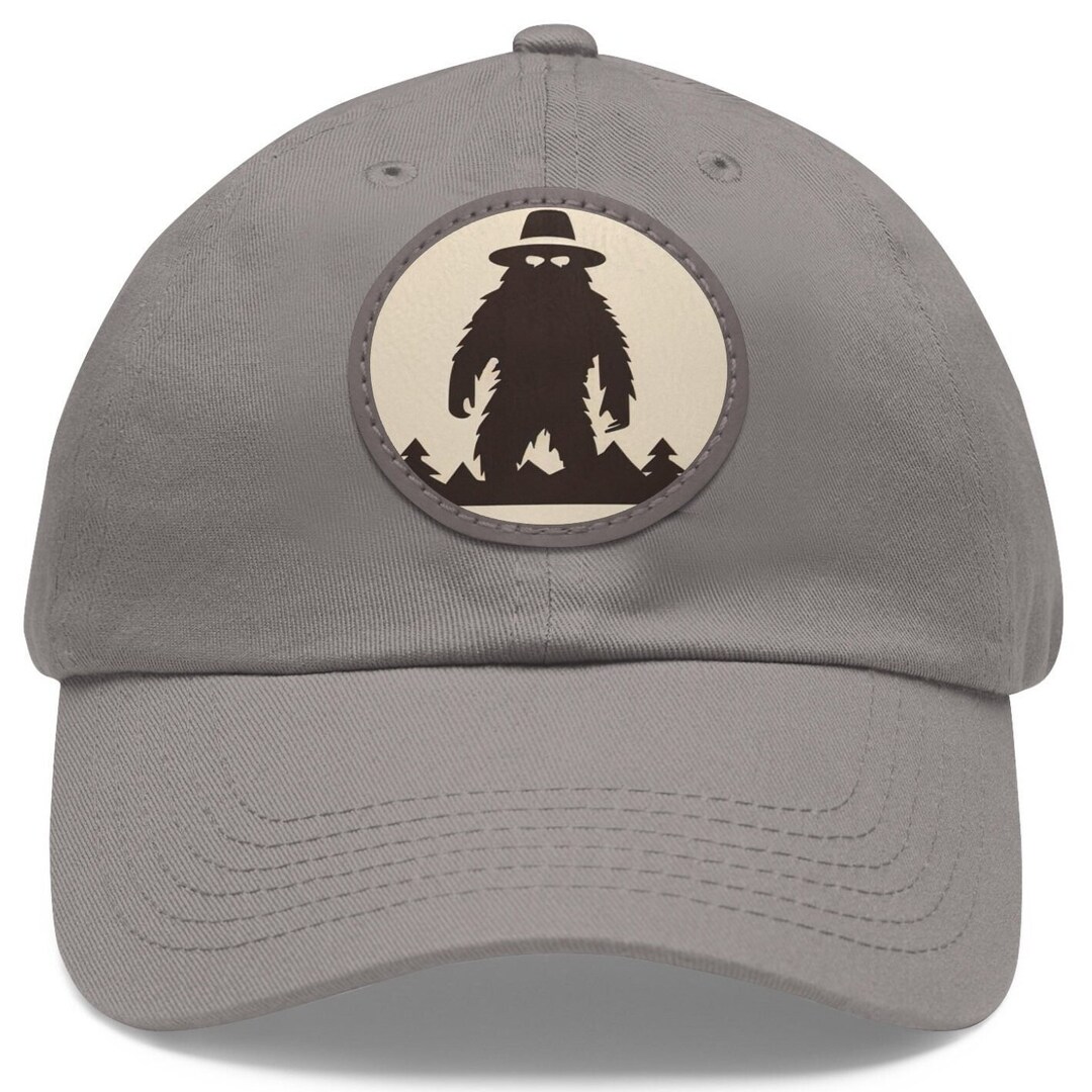 PNW Sasquatch Wearing a Hat Hat: Adjustable Ball Cap - Etsy