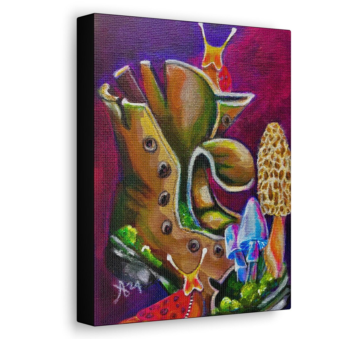 Psilly Pslugs Gallery Canvas From Mama Mosaic Artworks Comes Ready to ...