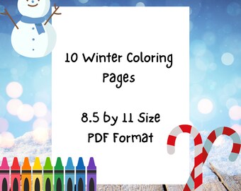 Ice Castle: A Winter Wonderland Coloring Pages| Printable| Digital ...