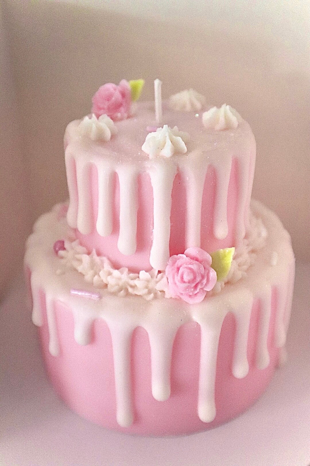 Mini Two Tier Cake Candle | Sweet Dessert Candles | Sweets Inspired ...