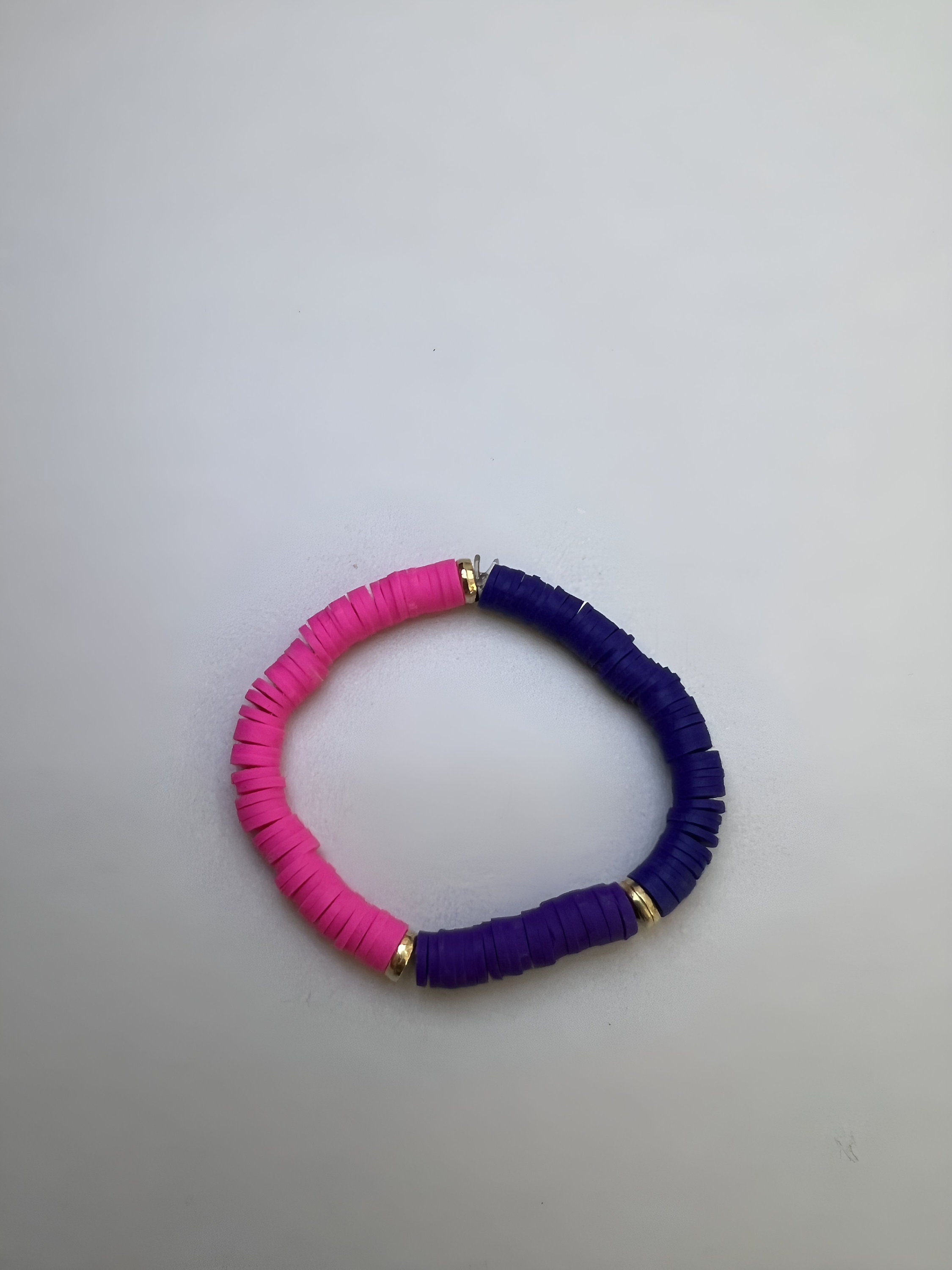 LGBTQ Clay Bead Bracelet - Etsy