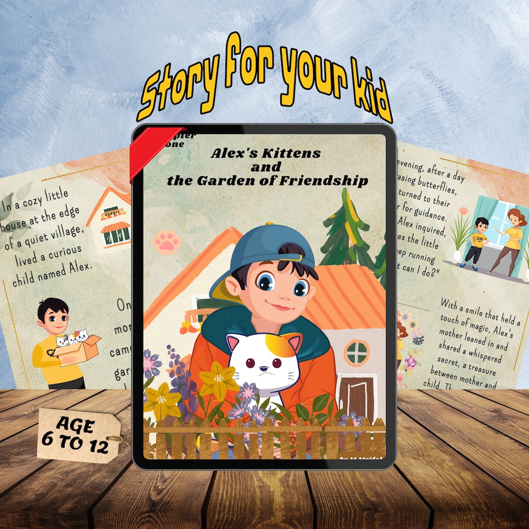 Story for Kids Printable Story for Kids Digital Kids Book - Etsy