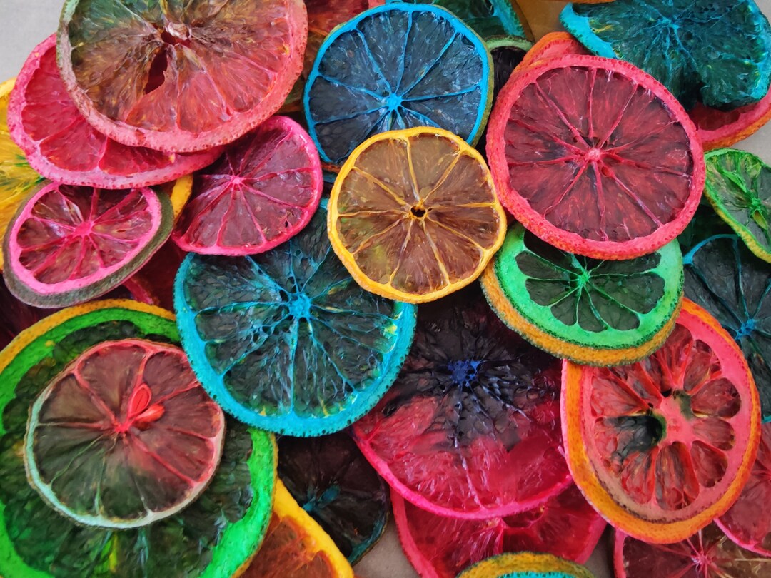 Colored Edible Christmas Ball Garnish, Mixed Fruit Garnish for Baking ...