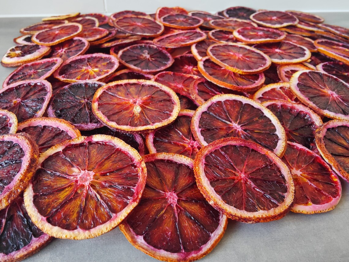 Mixed Dehydrated Garnish for Cocktails or Baking. Lime, Lemon, Blood ...