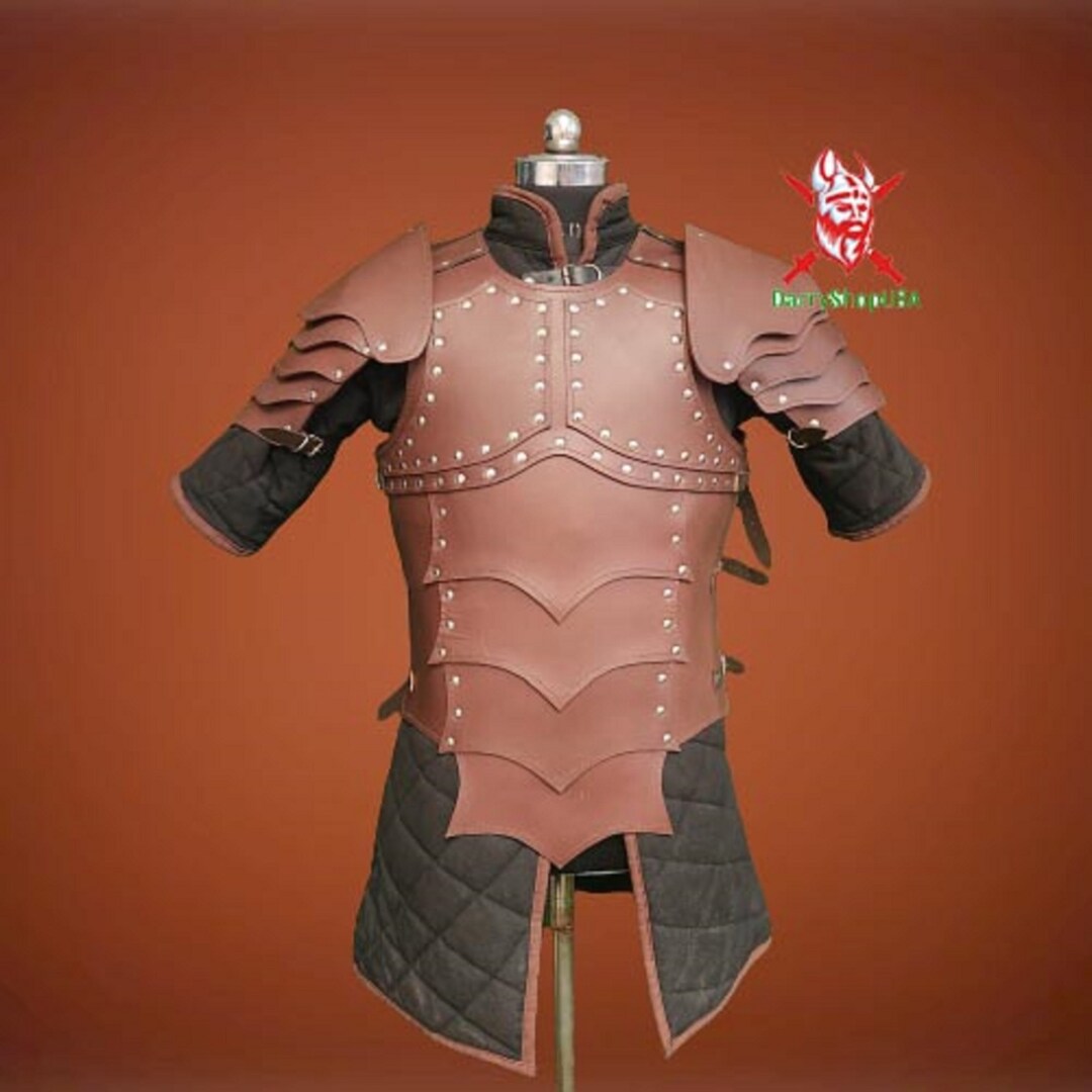 Medieval-muscle Leather Body roman Chest Plate Armour - Etsy