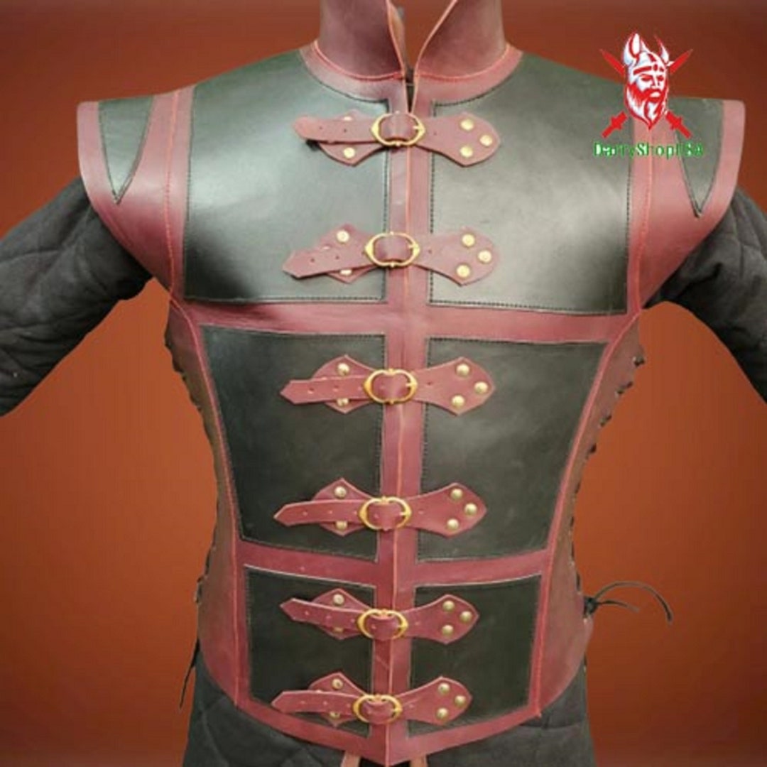 Medieval Reinforced Leather Jerkin Cosplay Drass Viking - Etsy