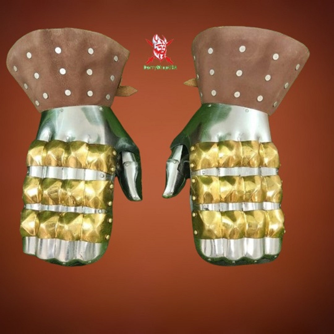 Medieval Gauntlets ,functional Gauntlet , Sca Mild Steel Gauntlets ...