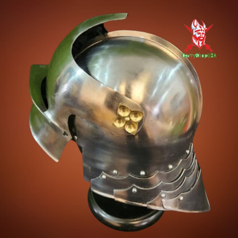 German Sallet Helmet 18 Gauge, Best Gift for Him - Etsy