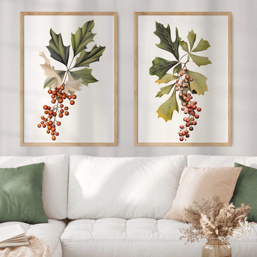 PAIR OF 2 Oregon State Flower Prints, Oregon Matisse Print, Oregon ...