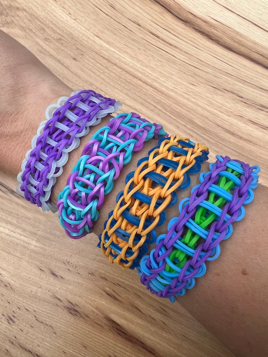 Pack of 5 Custom Ladder Bracelets - Etsy
