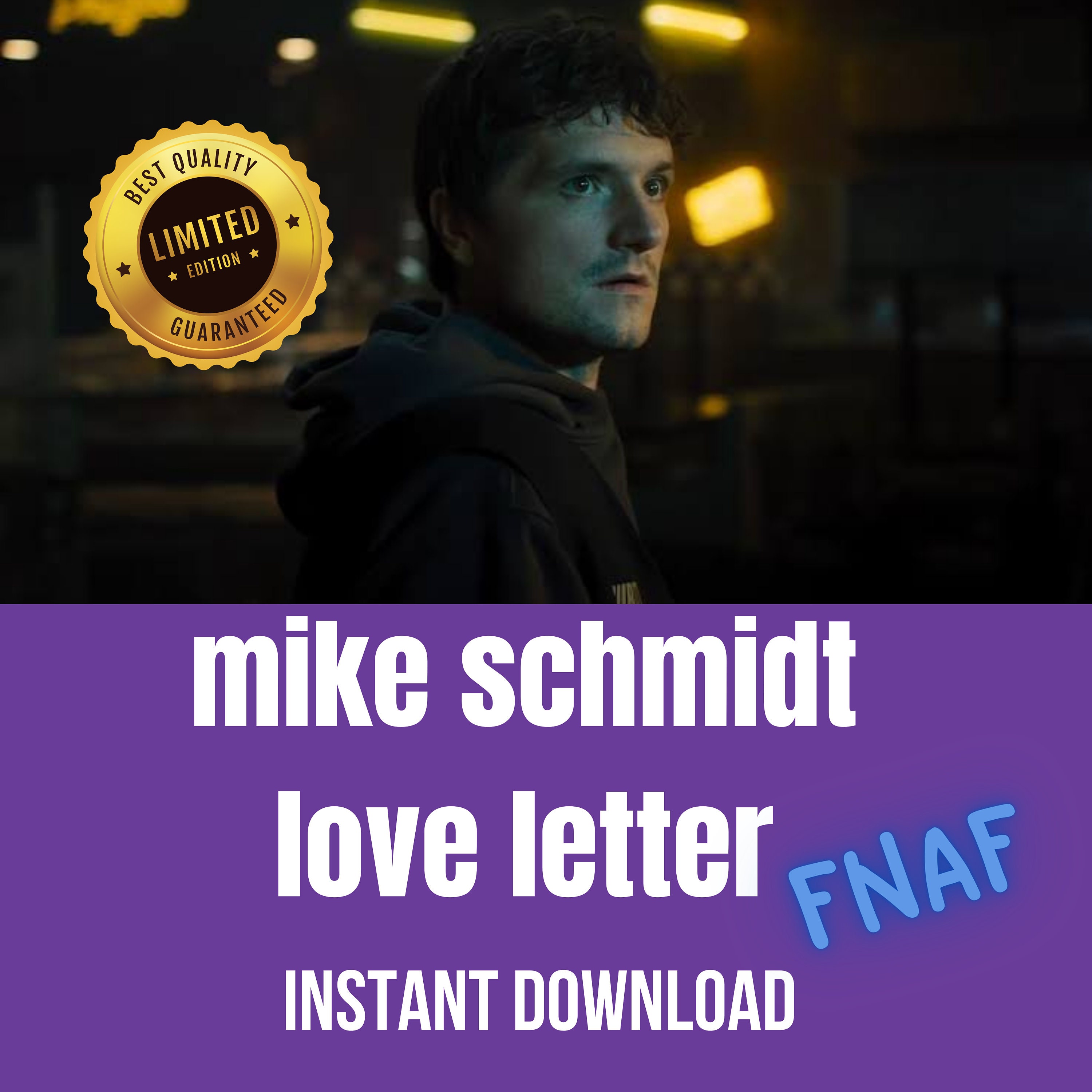Mike Schmidt Love Letter | Fnaf Merch | Fnaf Love Letter | Five Nights at Fready’s Character ...