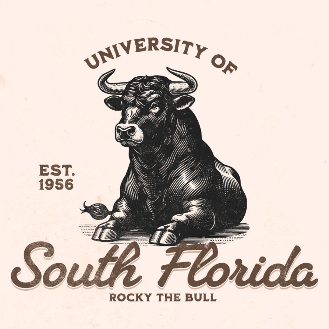 Digital Print USF Downloadable and Ready to Print USF Bull Design - Etsy