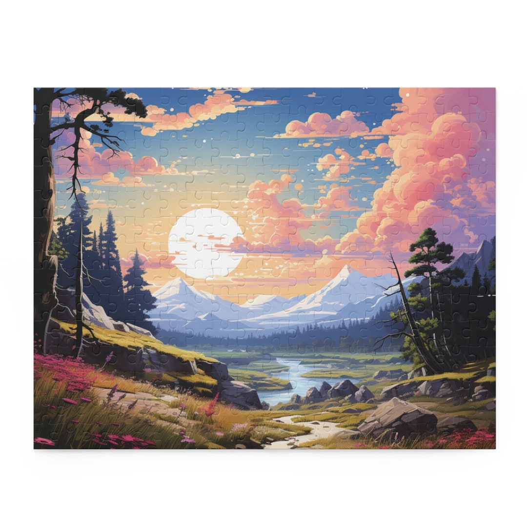 Calming Puzzle Activity Great Wind Down Relaxationgift - Etsy