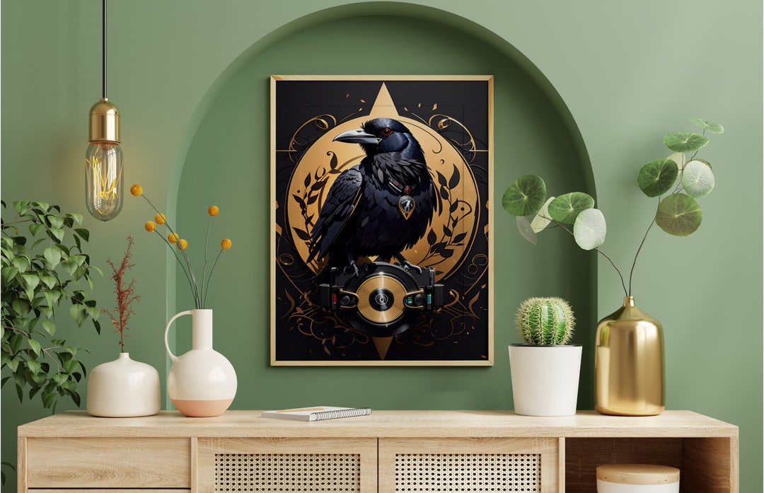 Happy Eagle Printable Gallery Wall Art, Eagle Spooky Fun, Eagle ...