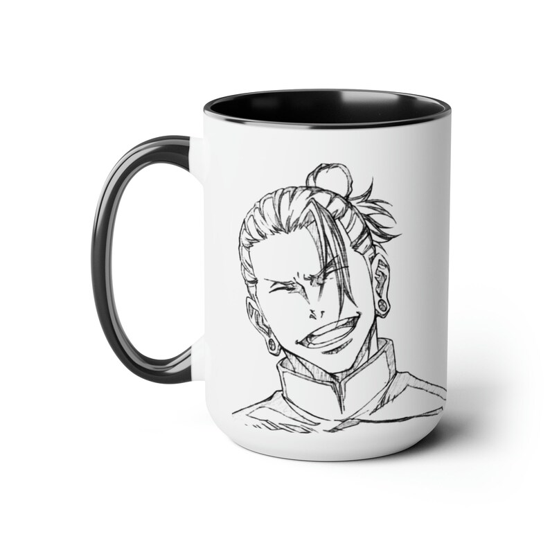 Gojo and Geto, Two-tone Coffee Mug, JJK 15oz (anime Mug, Anime Cup ...