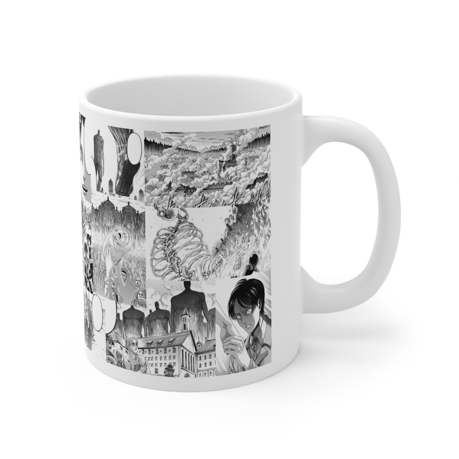 AOT Finale, the Rumbling Anime Ceramic Mug 11oz attack on Titan, Anime ...