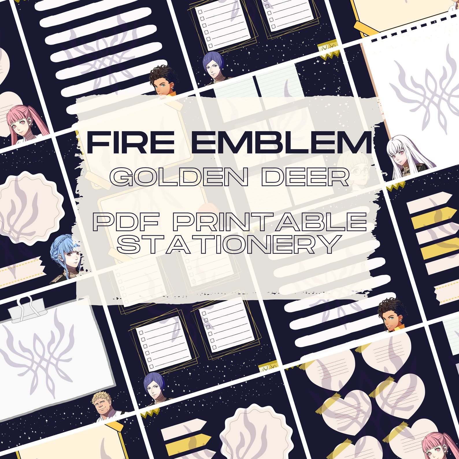 Fire Emblem Three Houses Printable Planner - Complete Edition | Daily ...