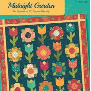 Midnight Garden Quilt Pattern, From Ankas Treasures, by Heather ...