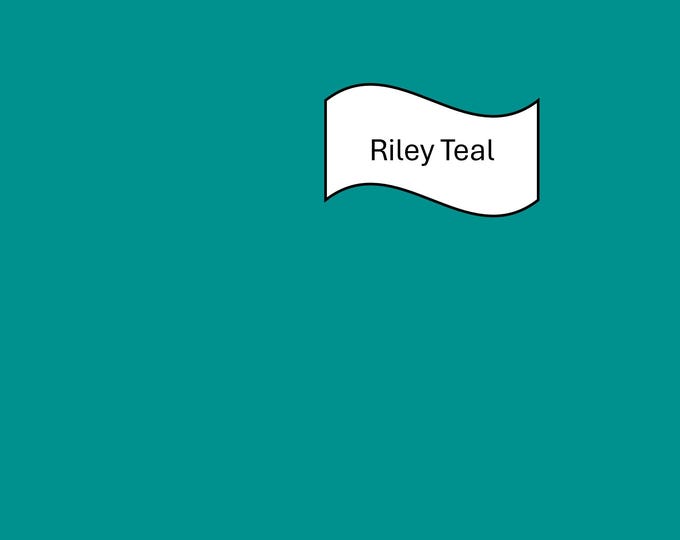 Riley Blake Confetti Cottons, Riley Teal, Solid, Fabric by the Yard ...