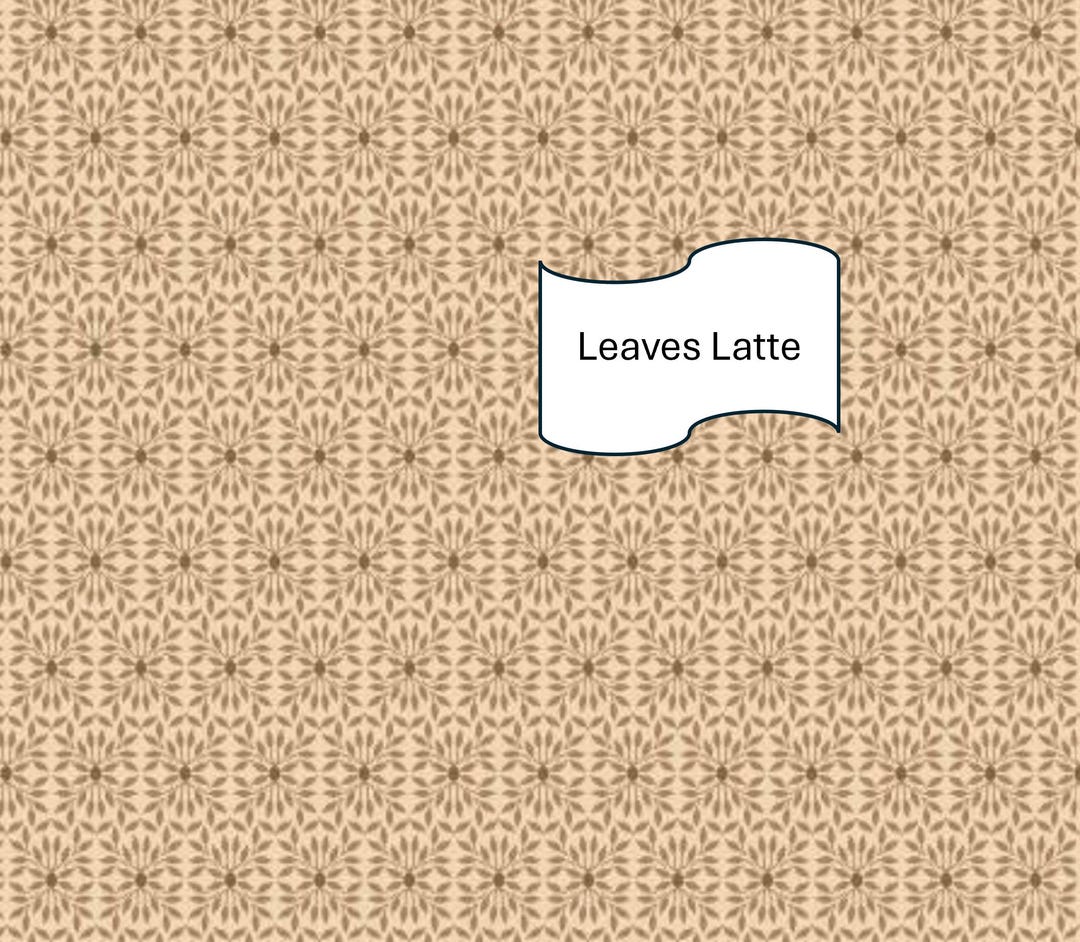 Transparency Watercolor, Leaves Latte, SKU 17110B-72, Benartex Fabrics ...