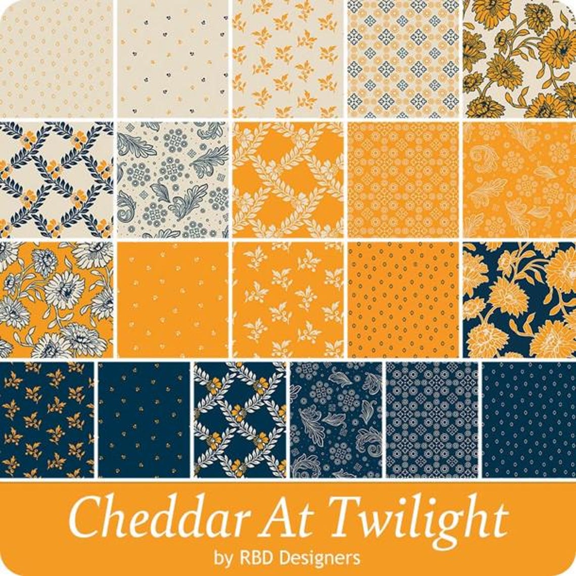 Cheddar at Twilight, by RBD Designers for Riley Blake Designs, Gifts ...