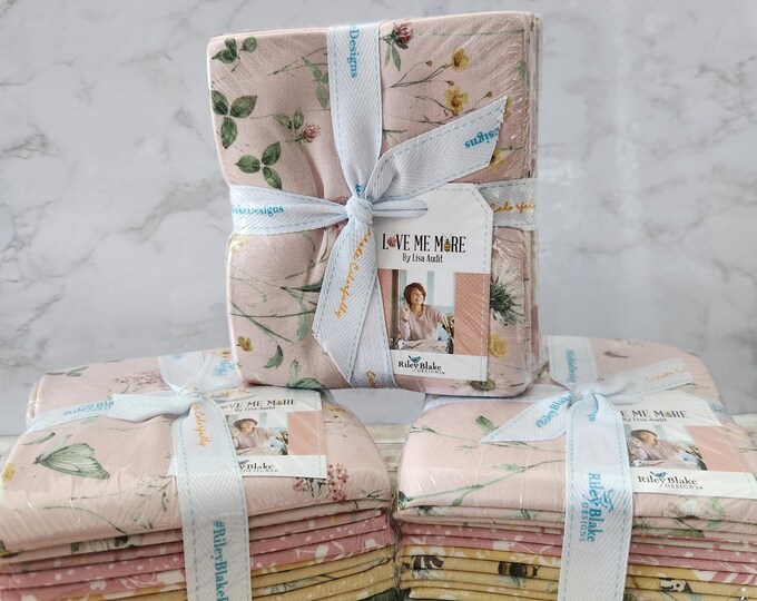 Love Me More Fat Quarter Bundle by Lisa Audit for RBD, 100% Cotton ...