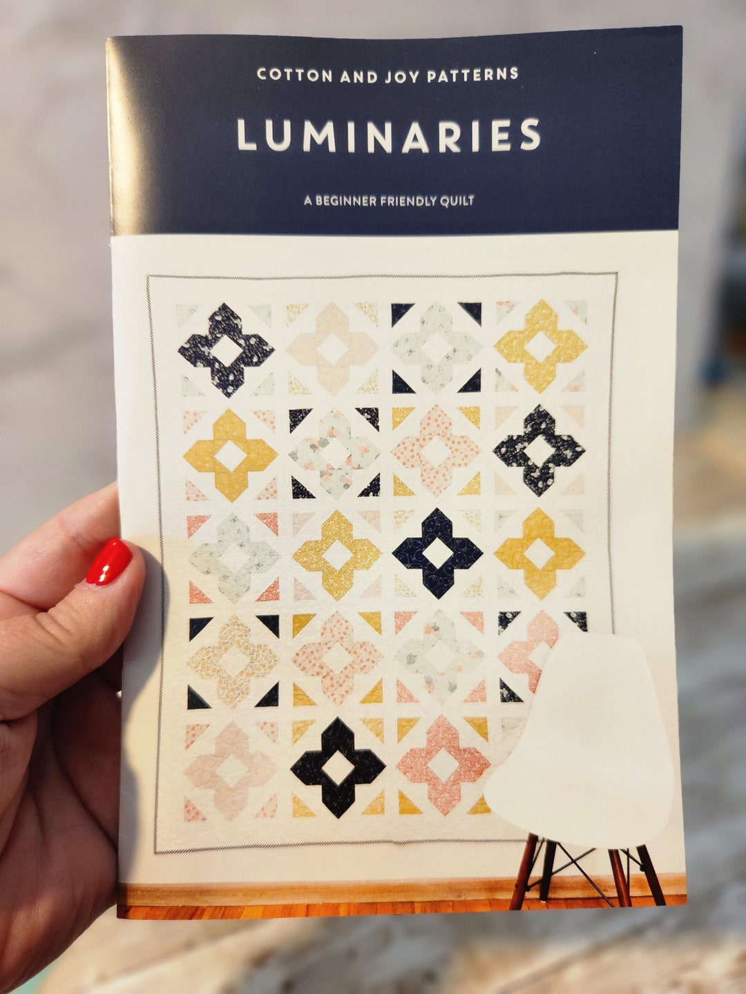 Luminaries Quilt Pattern, by Fran Gulick, of Cotton and Joy, Beginner ...