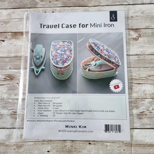Minki Kim Travel Case for Mini Iron Pattern, Beginner Skill Level, a ...