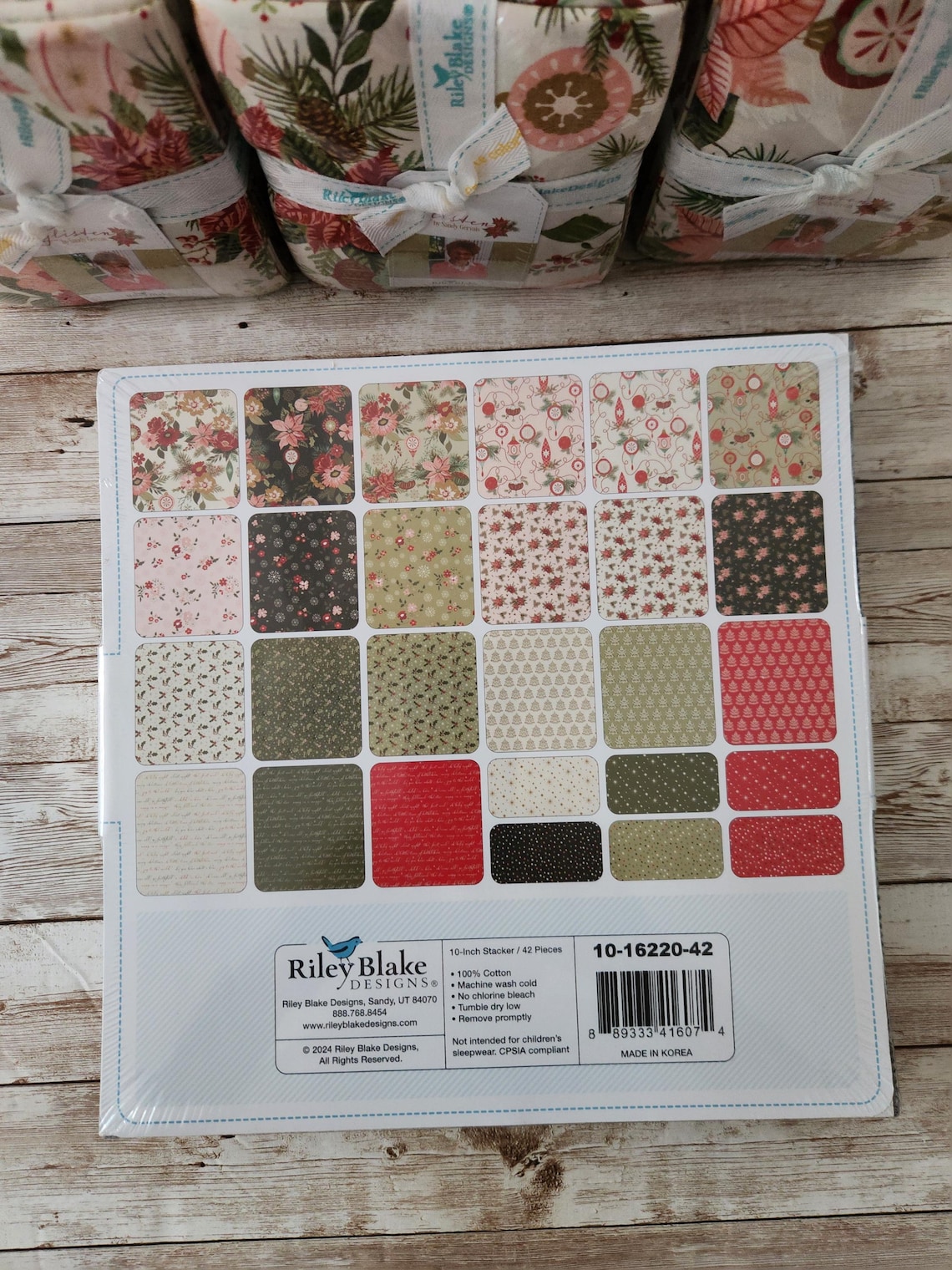 Glisten, 10" Layer Cake, by Sandy Gervais for Riley Blake Designs ...