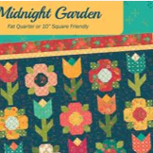 Midnight Garden Quilt Pattern, From Ankas Treasures, by Heather ...